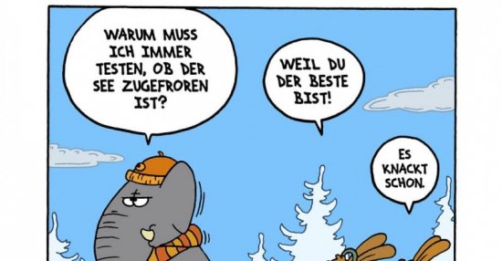 Warum muss ich immer testen, ob der sie zugefroren ist?.. | Lustige ...