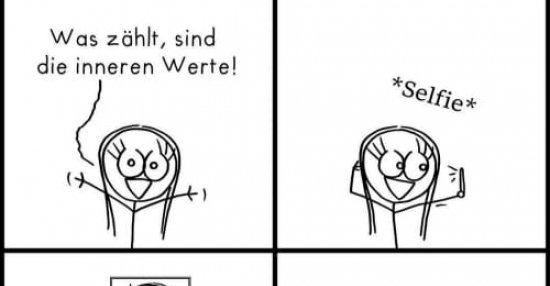 Was zählt, sind die inneren Werte! - *Selfie* - 8000 Likes! - Wuhuu ...