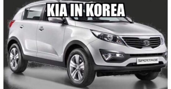 Kia in Korea / Kia in Österreich. | Lustige Bilder, Sprüche, Witze ...