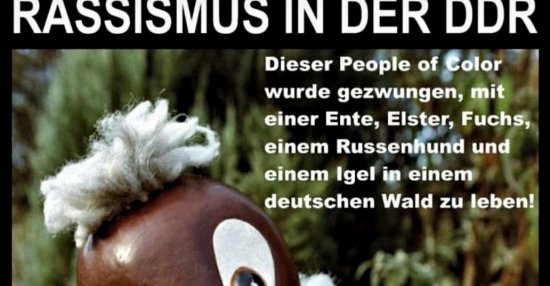 RASSISMUS IN DER DDR. Dieser People of Color wurde gezwungen, mit einer ...