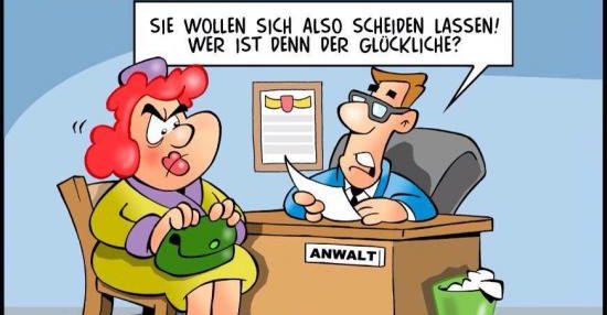 Sie wollen sich also scheiden lassen! | Lustige Bilder, Sprüche, Witze ...