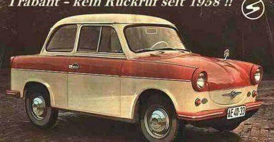 Trabant - kein Rückruf seit 1958! | Lustige Bilder, Sprüche, Witze ...