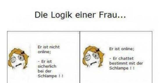 Die Logik einer Frau.. | Lustige Bilder, Sprüche, Witze, echt lustig