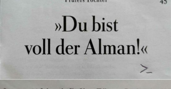 "Du bist voll der Alman!".. - DEBESTE.de