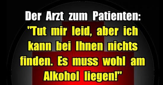 Der Arzt zum Patienten.. | Lustige Bilder, Sprüche, Witze, echt lustig