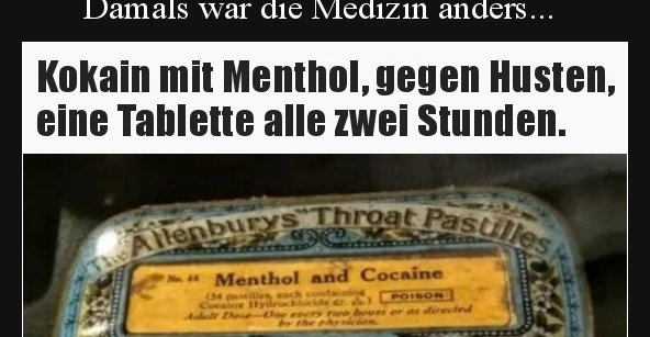 Damals war die Medizin anders... | Lustige Bilder, Sprüche, Witze, echt ...