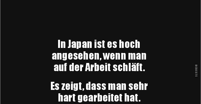In Japan ist es hoch angesehen, wenn man auf der.. | Lustige Bilder ...