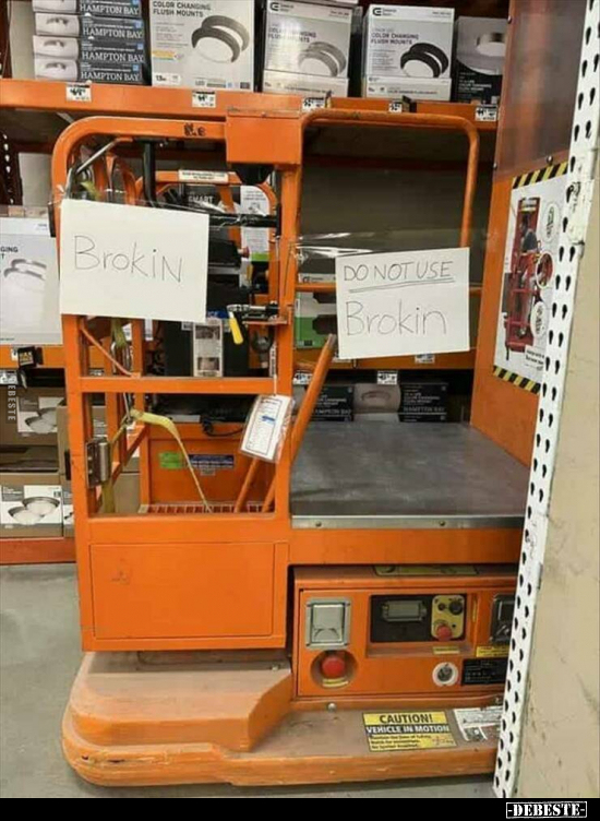 brokin, do not use brokin - DEBESTE.de