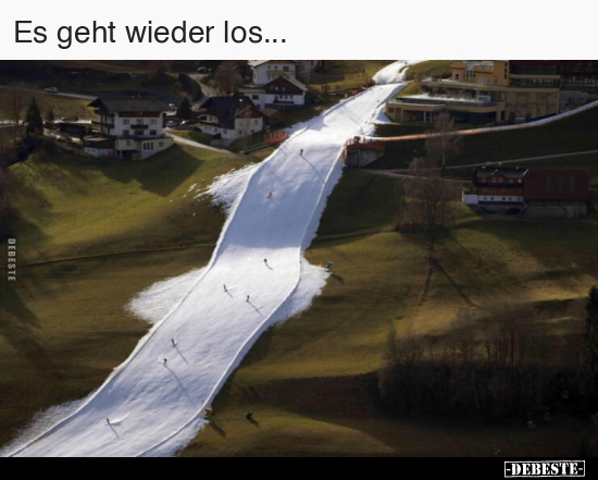 Es geht wieder los... - DEBESTE.de
