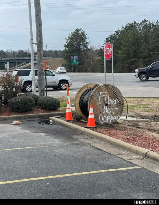 Fiber NOT Copper - DEBESTE.de