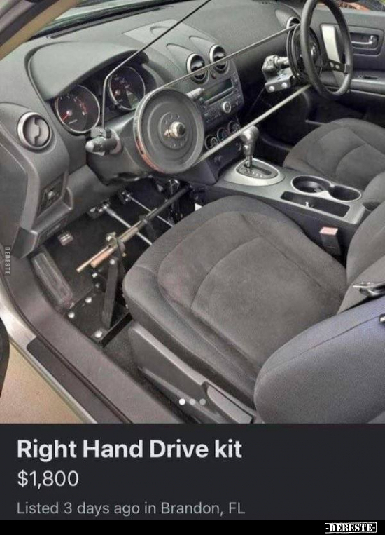 Right Hand Drive kit.. - DEBESTE.de