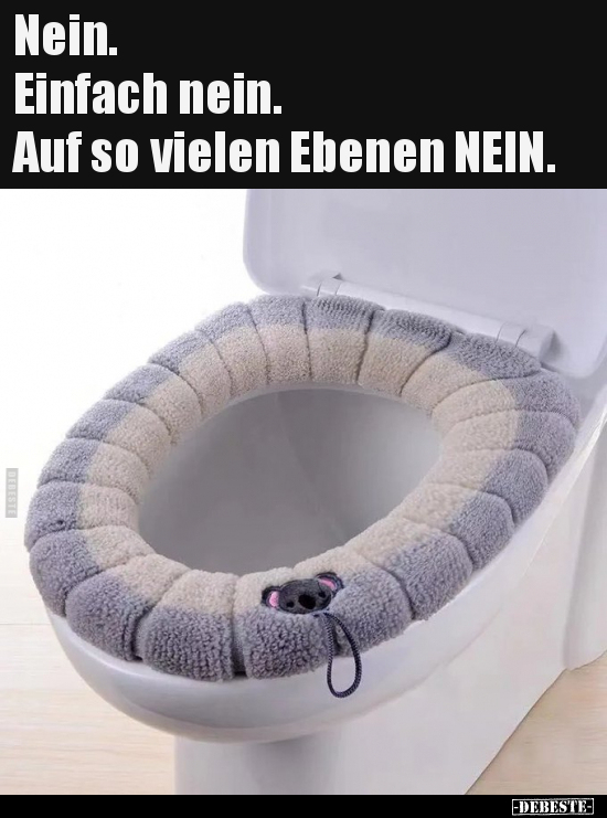 Nein.Einfach nein. Auf so vielen Ebenen NEIN. - DEBESTE.de