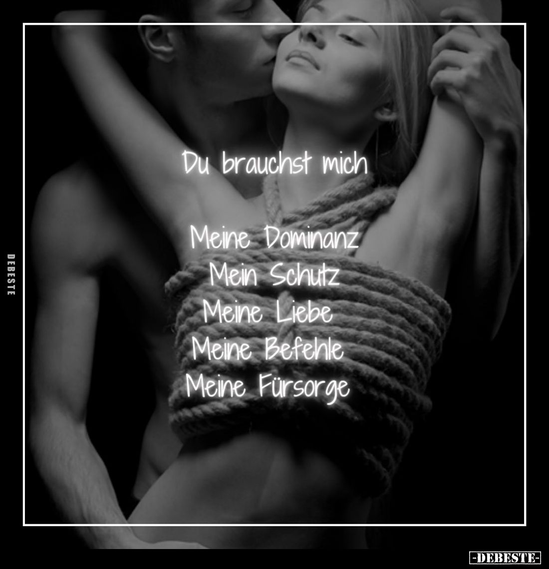 Du brauchst mich - Meine Dominanz Mein Schutz Meine Liebe Meine Befehle Meine - DEBESTE.de