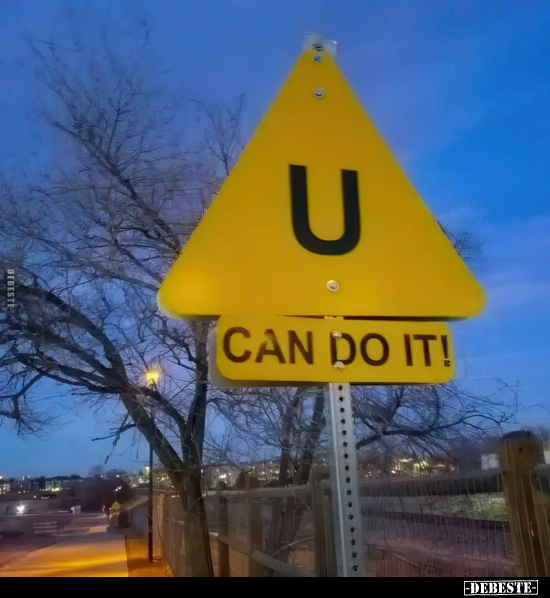 U can do it - DEBESTE.de